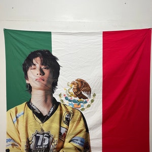 Loona Chuu Salute Flag Banner, Chuu American Flag Tapestry, Chuu Merch ...