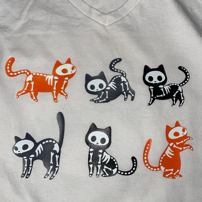 Black Cat Svg, Skeleton Cat Svg, Halloween Cat Svg, Funny Kitten Svg ...