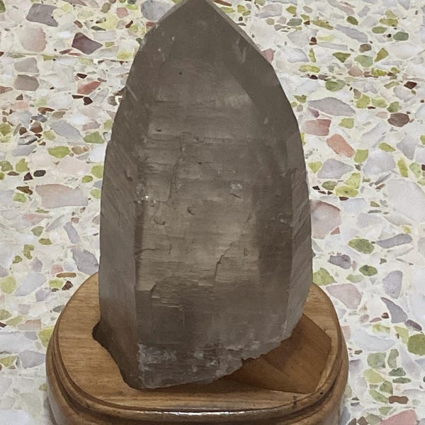 Rare Large Clear Himalayan Single Quartz Crystal/macromosaic Crystal ...