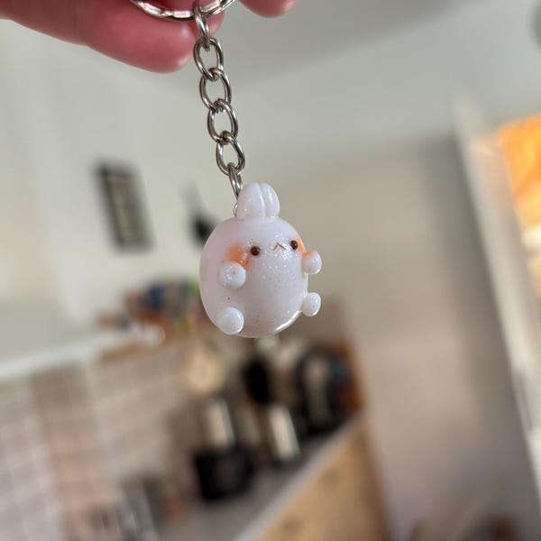 Kawaii Dumpling, Polymer Clay Charms, Keychain, Cute Dim Sum Fimo Charm ...