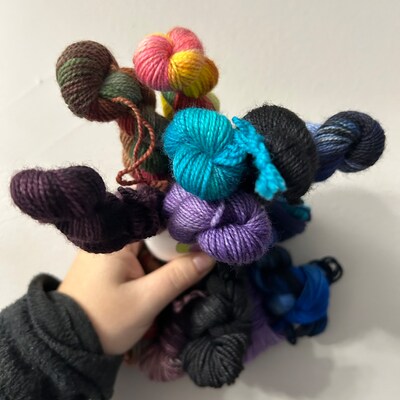 Hocus Pocus Hand Dyed Yarn - Etsy