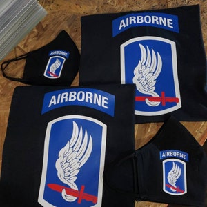 US Army 173rd Airborne Brigade Patch Vector Files, Dxf Eps Svg Ai Crv ...
