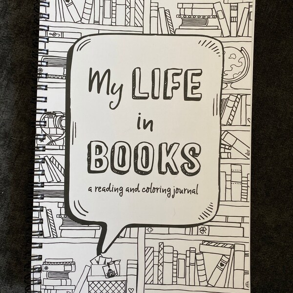 My Reading Adventures Kids Reading Journal - Etsy