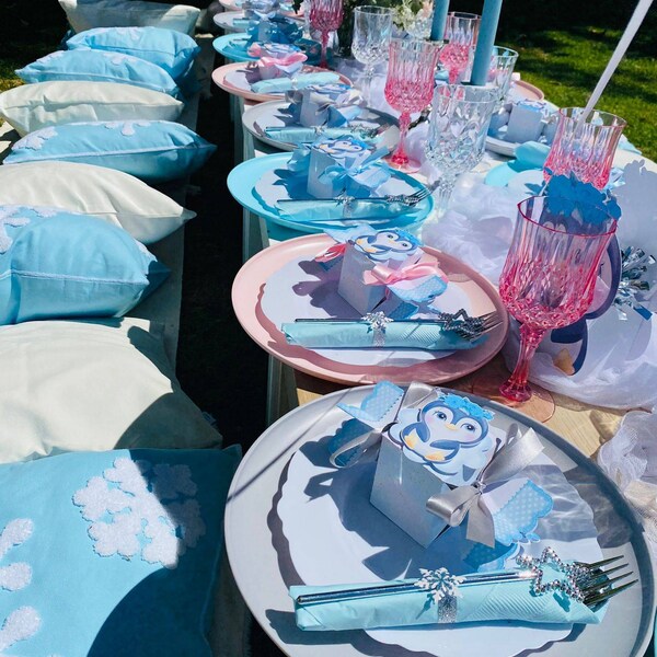 Frozen Party Flatware Set: Snowflake Wand Favor, Silverware - Etsy