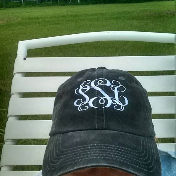 Monogrammed Hat- the PERFECT Preppy Accessory! so Many Color Choices ...