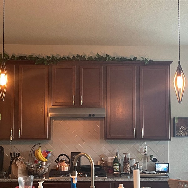 Rebar Pendant Light/accent Lighting/eclectic Style/rebar/vintage Style ...