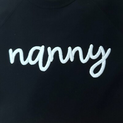 Vintage Stitch Embroidery Font Mackie Font 2in - Etsy