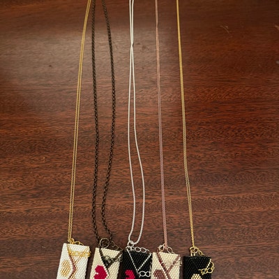 Candy Cane Tutorial A Beadweaving Pattern for the Christmas Tree - Etsy