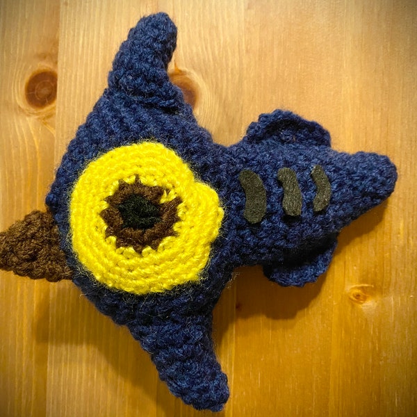 Subnautica Peeper Crochet Pattern / Amigurumi / Fish / Game / Ocean ...