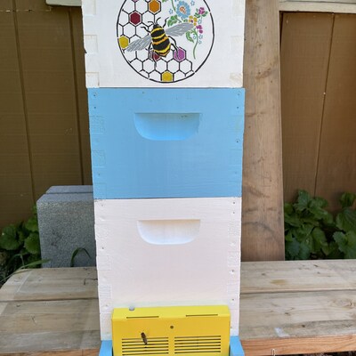 Apimaye Ergo & 7 Frame Nuc Heavy Duty Metal 4 Frame Bee Hive - Etsy