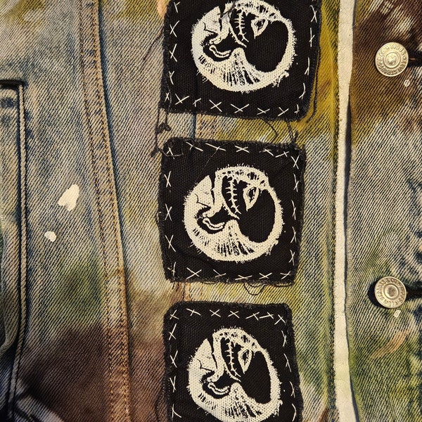 Discharge Protect and Survive Patch - Etsy