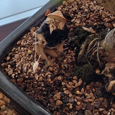 6 Mudmans, Miniature Mud Mans Figurine for Bonsai - Etsy