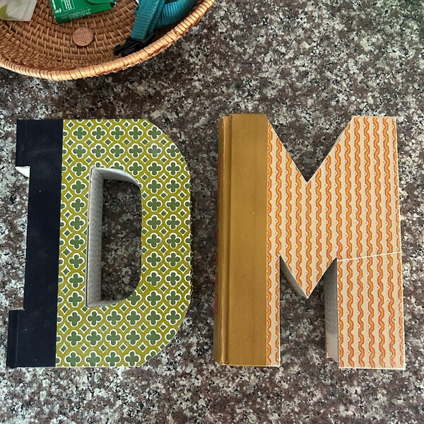 BOOK LETTER P, 374 .... Ready Made Letter, Cut Book Letters, Book Art ...