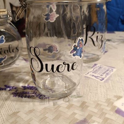 Vinyl Jar Labels Customizable Stickers Kitchen Storage and Organization ...