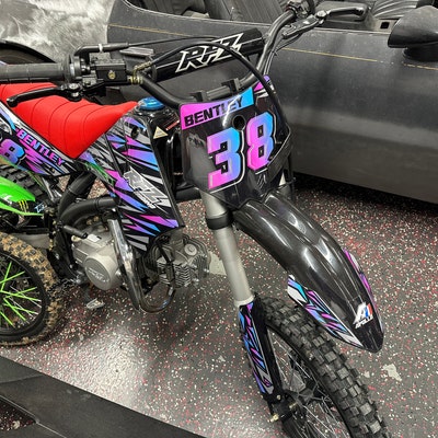 Full Graphics Kit Motocross Stickers for Honda CRF 250R 250 2018-2022 ...