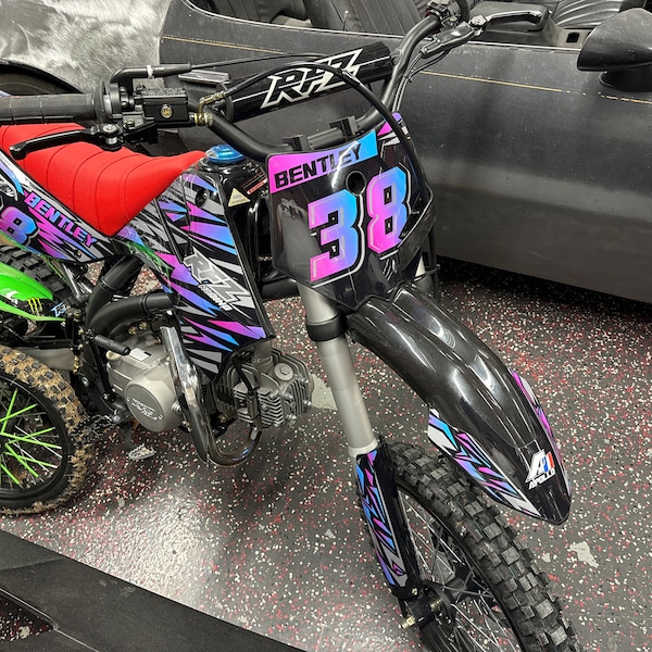 Graphics for Sur-ron Surron Light Bee Electric Wrap - Vision Series ...