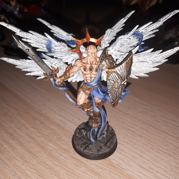 Solar Miniature Archangel Angel Miniature Compatible With Dungeons and ...