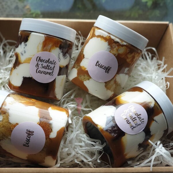 Foil Flavour Stickers for Baking Business•cake Flavor Customised Labels ...