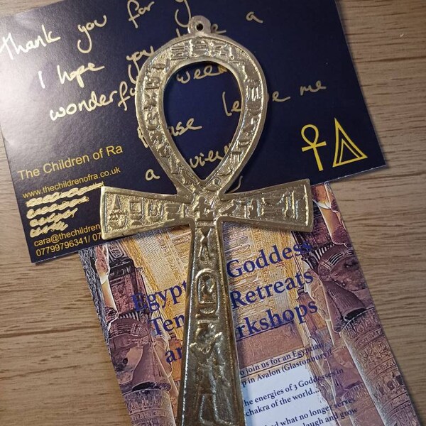 Wass Scepter of the God Ptah *ankh/ Egyptian/ God/ Goddess/ Djed/ Magic ...