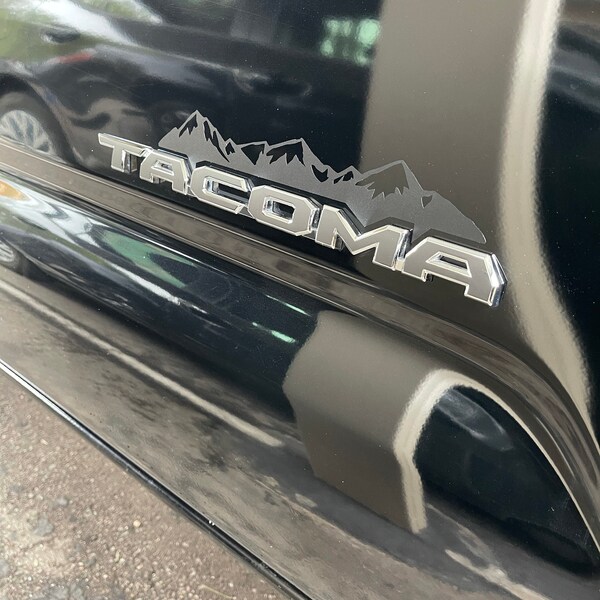 3rd Gen Tacoma Mountain Decal, Toyota Mountain Decal, Tacoma Mountain ...