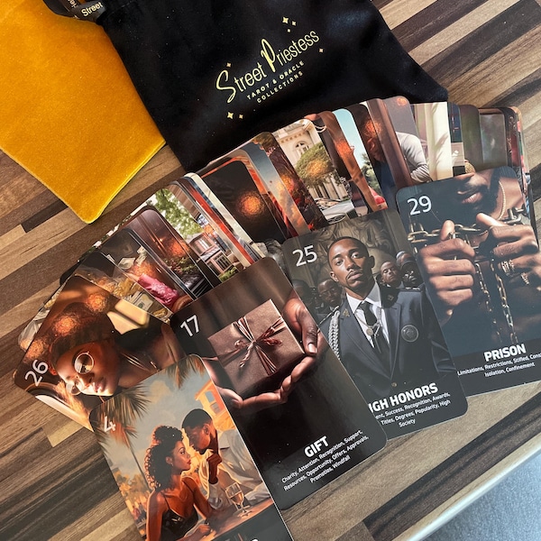 Physical Features Characteristics Oracle Cards Deck 78 Tarot Size Cards Future Love Husband