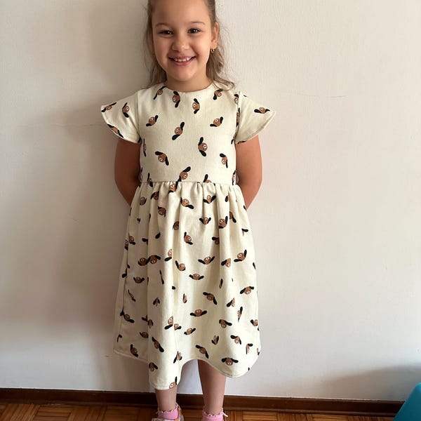 Kids Dress Sewing Pattern,pdf Kids Dress Pattern,baby Dress Pattern ...