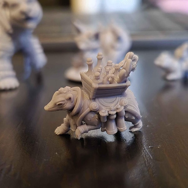 Unicorn Mount Set Miniature | Fantasy Horse Figures | Special Animal ...