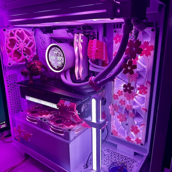 Sakura Blossom PC Fan Shroud Cover - Cherry Flower Kawaii Japanese ...