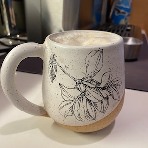 Round Bottom Mugs Handmade Ceramic Kitchenware Color Options - Etsy