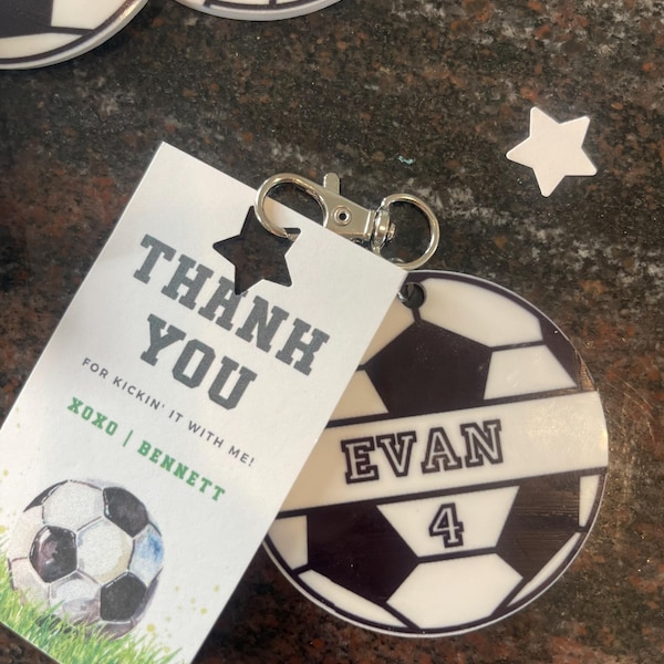 Football Key Chains / Bag Tags / Football Team Gifts - Etsy