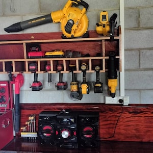 French Cleat Router Storage Shelf DIY Woodworking Plans - Etsy