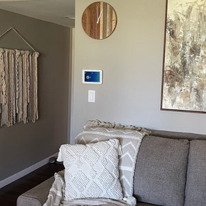 Custom Sized Round Reclaimed Wood Lath Table Top - Etsy