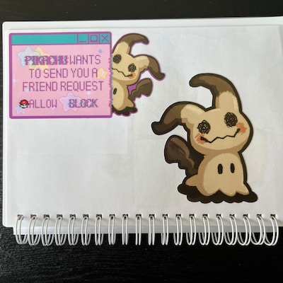 Stickers Pikachu Wants to Play - Etsy