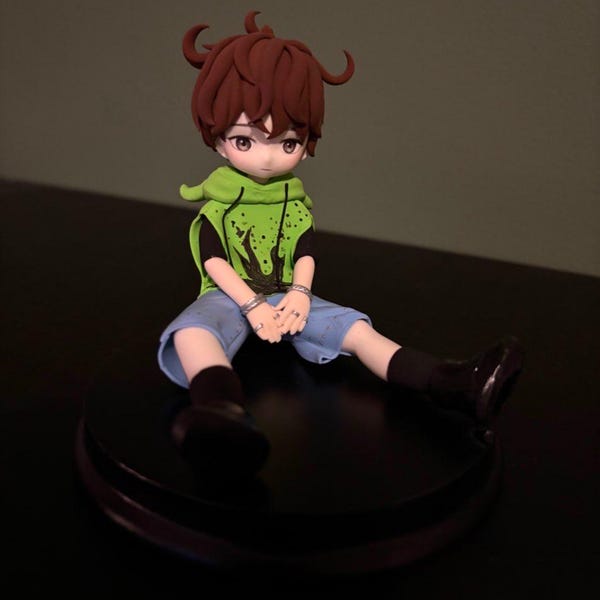 Love and Deep Space Clay Model, Clay Figure, Game Character Clay ...