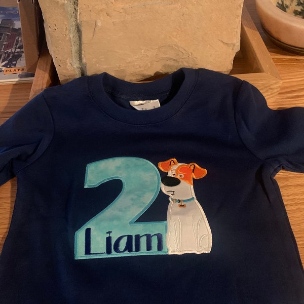 Secret Life of Pets Birthday Shirt,2nd Birthday Dog Shirt, 2nd Birthday ...