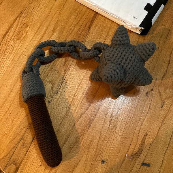 CROCHET PATTERN PDF Morning Star, Chain Mace, Flail - Etsy