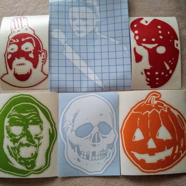 Michael Myers Decal Sticker | Sticker for Car Window | for Tumbler ...