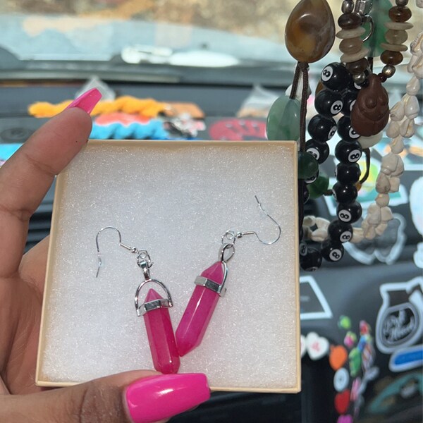 The Belles Brick Stitch Earrings, Jewelry, Earrings, Handmade Earrings ...