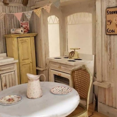 French Dollhouse, Miniature Chateau, Dollhouse, French Dollhouse ...