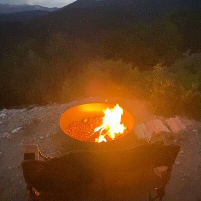 Solid Multipiece Extra Tall Fire Pit Ring, 16 Tall, Heavy Duty, Fire ...