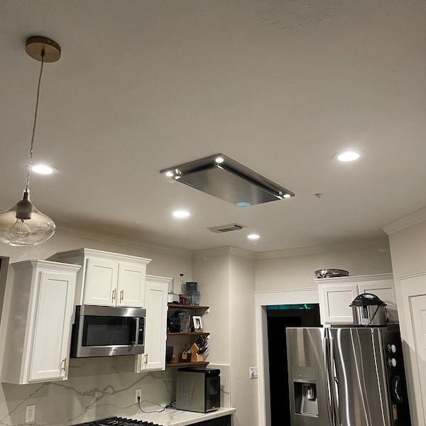 Flush Ceiling Mount Range Hood - Victory Sunset - Etsy