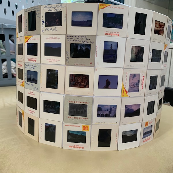 100 Vintage Metal Slide Frames - 2x2 - 35mm Slides - Metal Frames ...