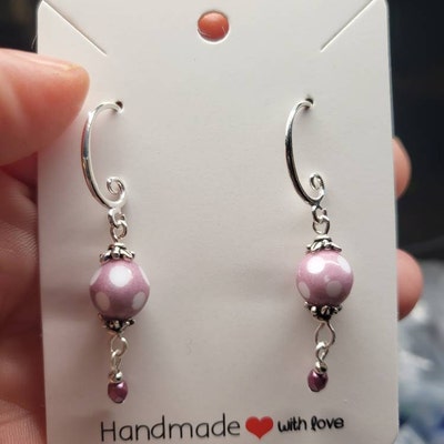 Black Genuine Leather Feather Earrings , Soft Flowy Leather, Long ...