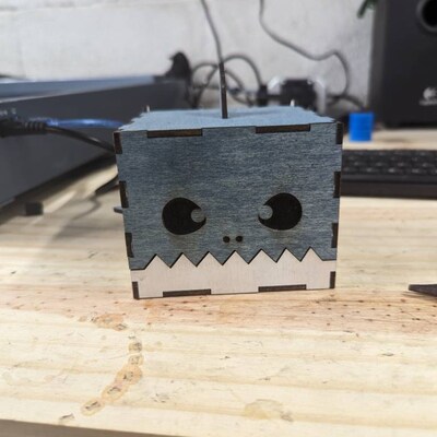 Shark Box 3mm, 3.175mm, 4mm, 5mm. Laser Cut Files SVG, DXF, CDR Digital ...