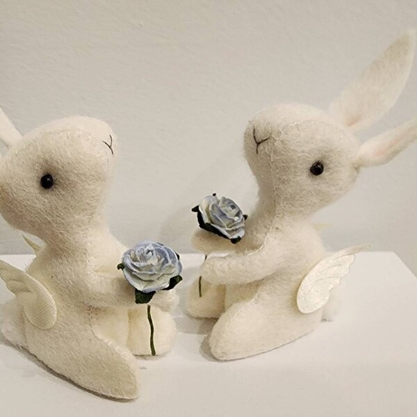 Bunny Pattern and Easy Tutorial, Lovelingz Cute Rabbit Instant Download ...