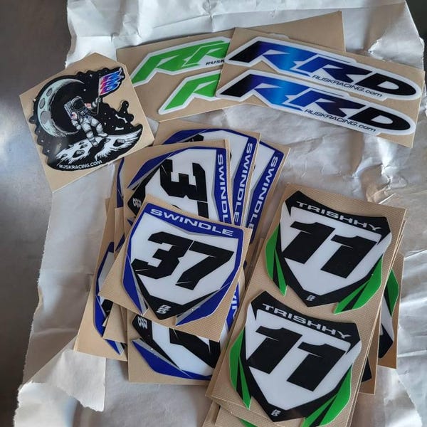 Custom BMX Sticker for BOX Plates - Etsy