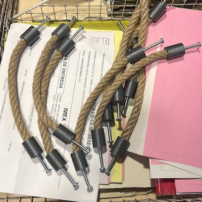 Rustic JUTE ROPE Handle Home Decor Drawer Pull - Etsy