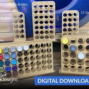 Pen Marker Holder 48 Ai, SVG, PDF, DXF Digital Download - Etsy