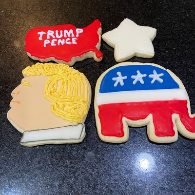 Presidential Cookie Cutter, Trump Cookie Cutter Political - Etsy