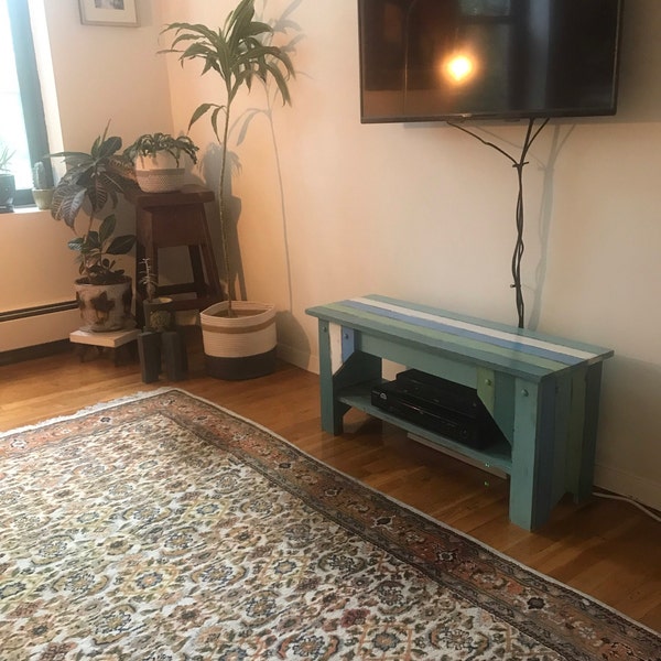 Beach House Style Indoor Coastal Bench Farmhouse Kitchen Seating ...